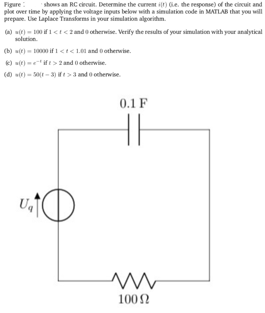 Figure shows an RC circuit. Determine the current | Chegg.com