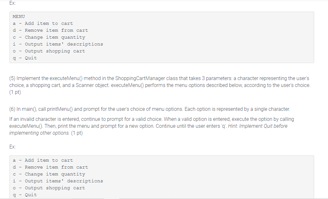 Solved ***In JAVA please*** Please space properly as well. | Chegg.com