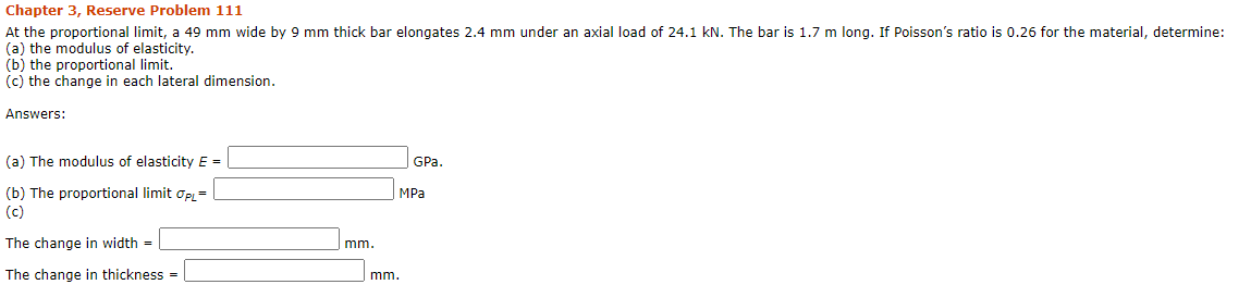 Solved Chapter 3, Reserve Problem 111 At the proportional | Chegg.com