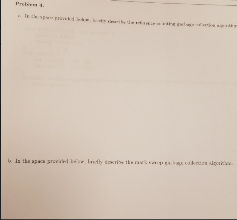 Solved Describe the output of the following program and | Chegg.com