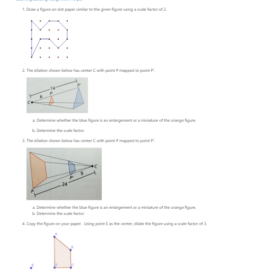 Solved 1. Draw a figure on dat paper similar to the given | Chegg.com