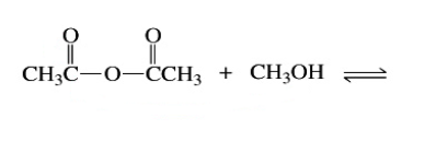 Solved X_OCCH CH3C-0-CCH3 + CH3OH | Chegg.com
