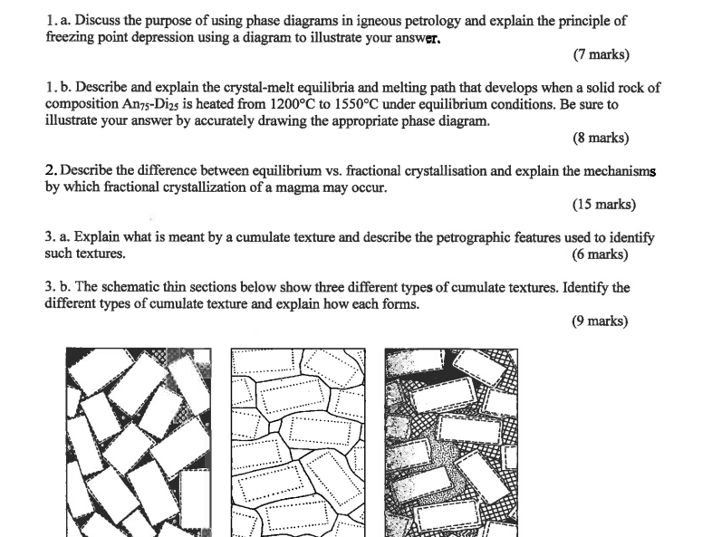 Solved 1. a. Discuss the purpose of using phase diagrams in | Chegg.com