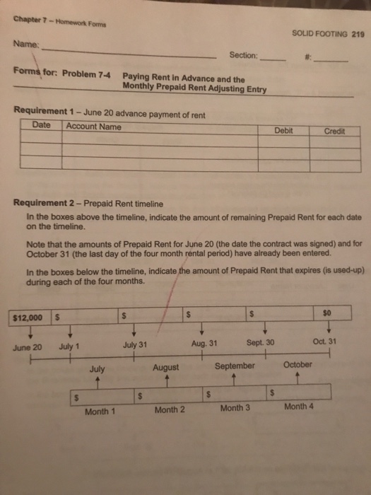 Solved U SULID FOOTING Chapter 7 - Adjusting Entri Problem | Chegg.com