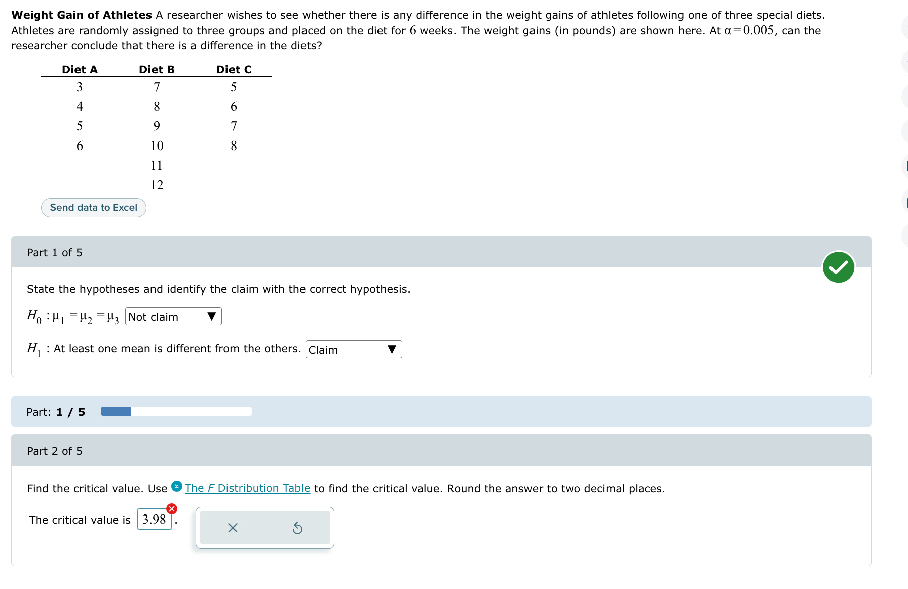 Please answer all 5 ﻿parts. | Chegg.com