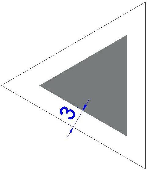 A triangular lot, where all its three sides have the | Chegg.com