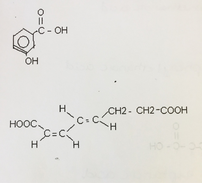 Solved //ヘ﹀C _ OH OH CH2-CH2-COOH HOOC\ 、C-C/ H HC O=C CH | Chegg.com