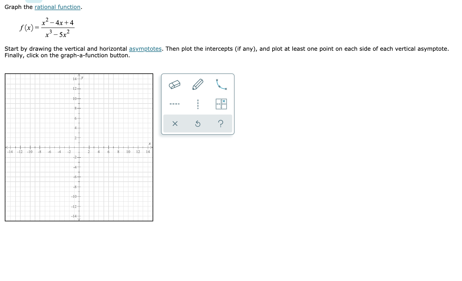 solved-graph-the-rational-function-4x-4-f-x-x-2-5x-chegg