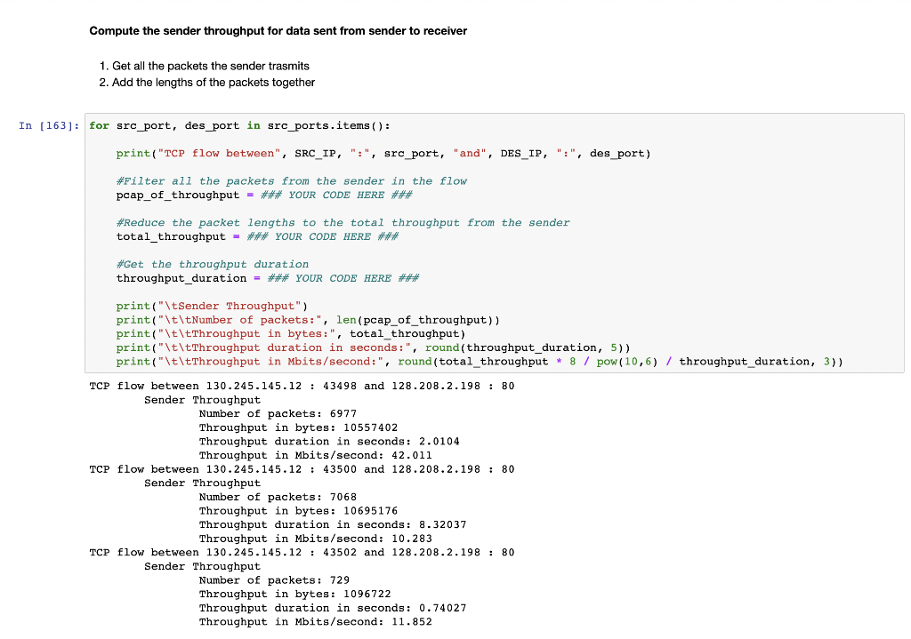 Solved Description In this lab, we will investigate captured | Chegg.com