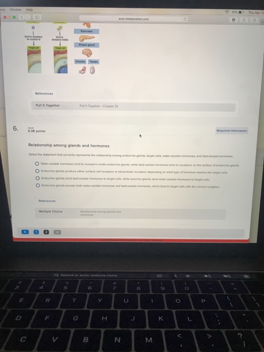 Solved 61%.. Thu Apr Pull it Together ul It Together-Chapter | Chegg.com