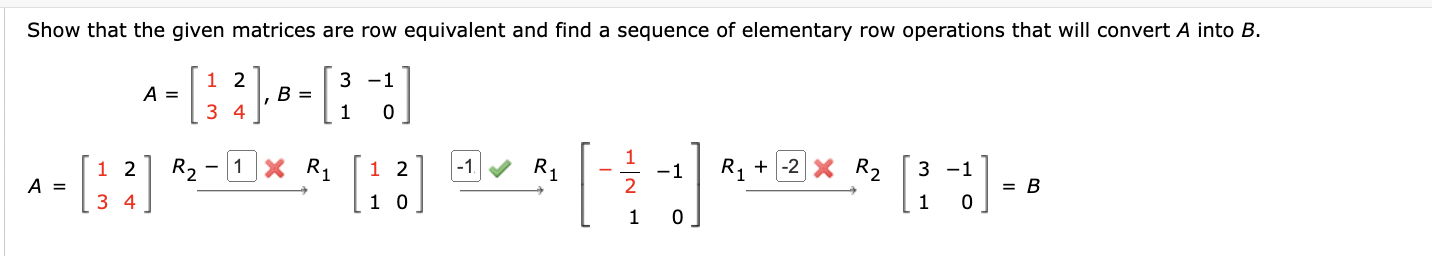 Solved Please help for linear algebra. The 2nd box that is | Chegg.com