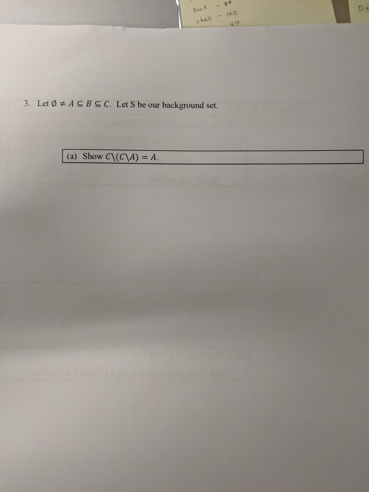 Solved Recall another notation for the natural numbers, N, | Chegg.com