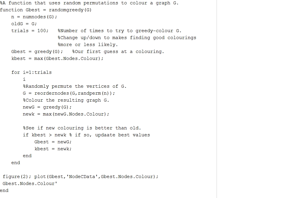 4 Graphs and Networks - Part 2 (5 marks) 5 (a) In | Chegg.com
