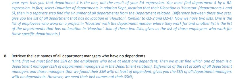 Solved Relational Algebra - Database Systems | Chegg.com