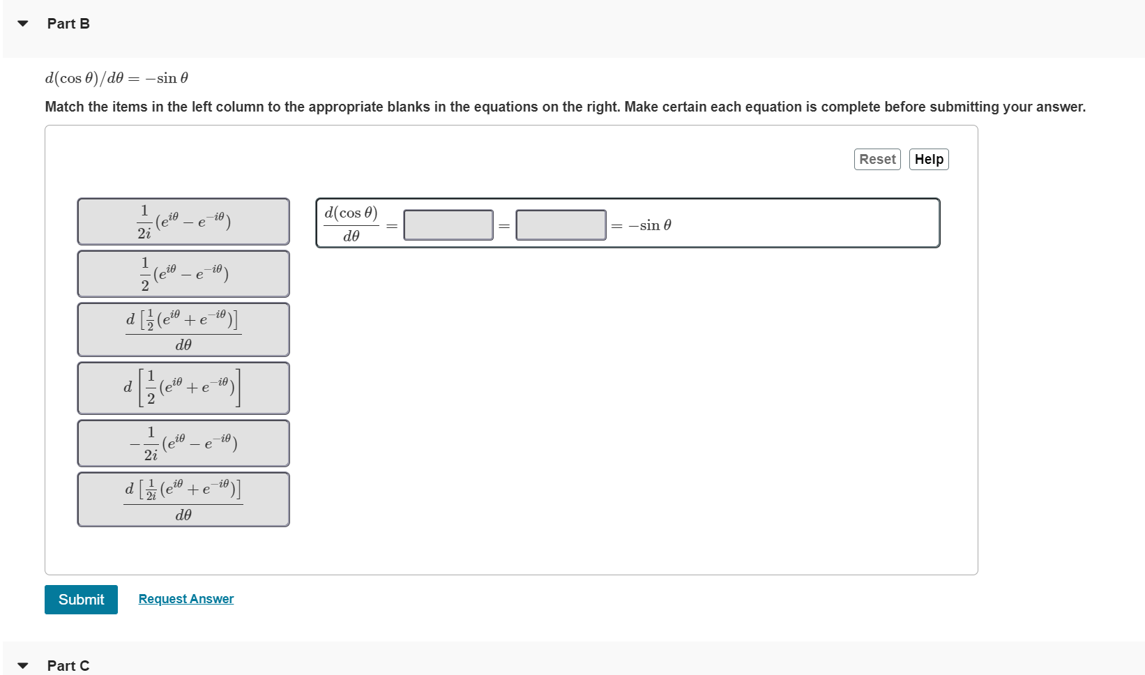 Solved Using the exponential representation of the sine and | Chegg.com