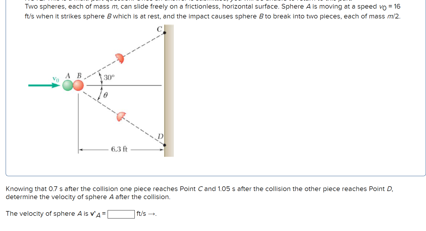 Solved Two spheres, each of mass \\( m \\), can slide freely | Chegg.com