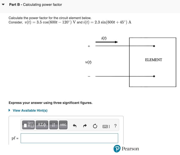 Solved Calculate the average (P) and reactive (Q) power for | Chegg.com