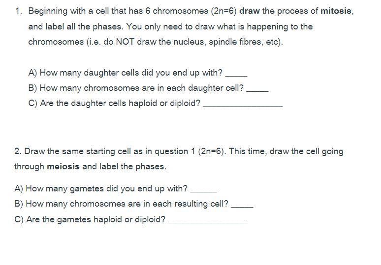 solved-1-beginning-with-a-cell-that-has-6-chromosomes-chegg