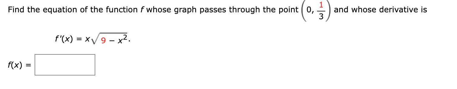 Solved Find the equation of the function f whose graph | Chegg.com
