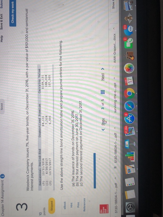 Solved Chapter 14 Assignment Help Save & Exit Submi Check my | Chegg.com