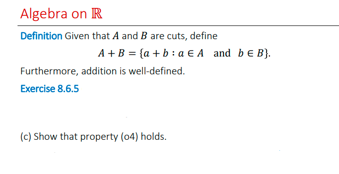 Solved [O4]: If y z, then x + y x + z | Chegg.com