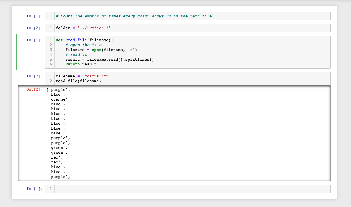 Solved I need help to get a Code to determine how many of | Chegg.com