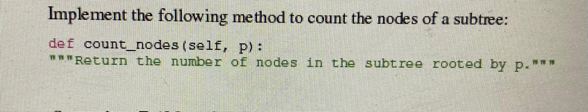 Solved import collections class Tree: """Abstract base | Chegg.com