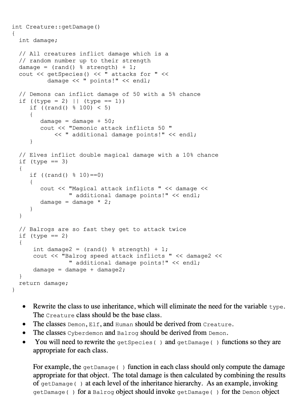 Solved Suppose that you are creating a game. In this game we | Chegg.com