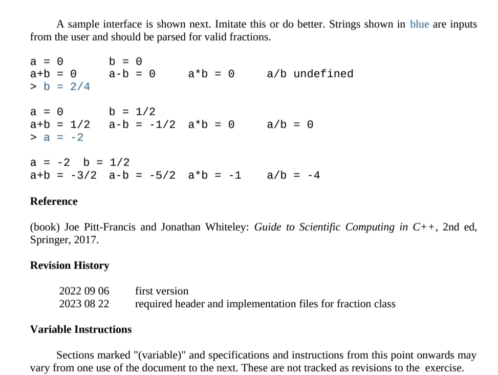 Solved Please provide c++ codes following the specs. As | Chegg.com