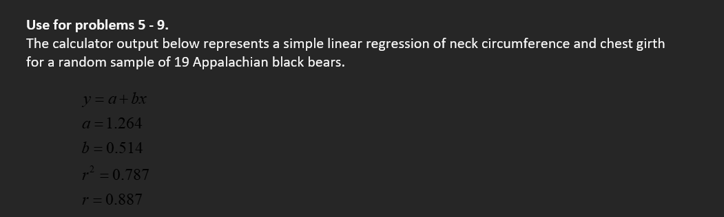 Solved The calculator output below represents a simple | Chegg.com