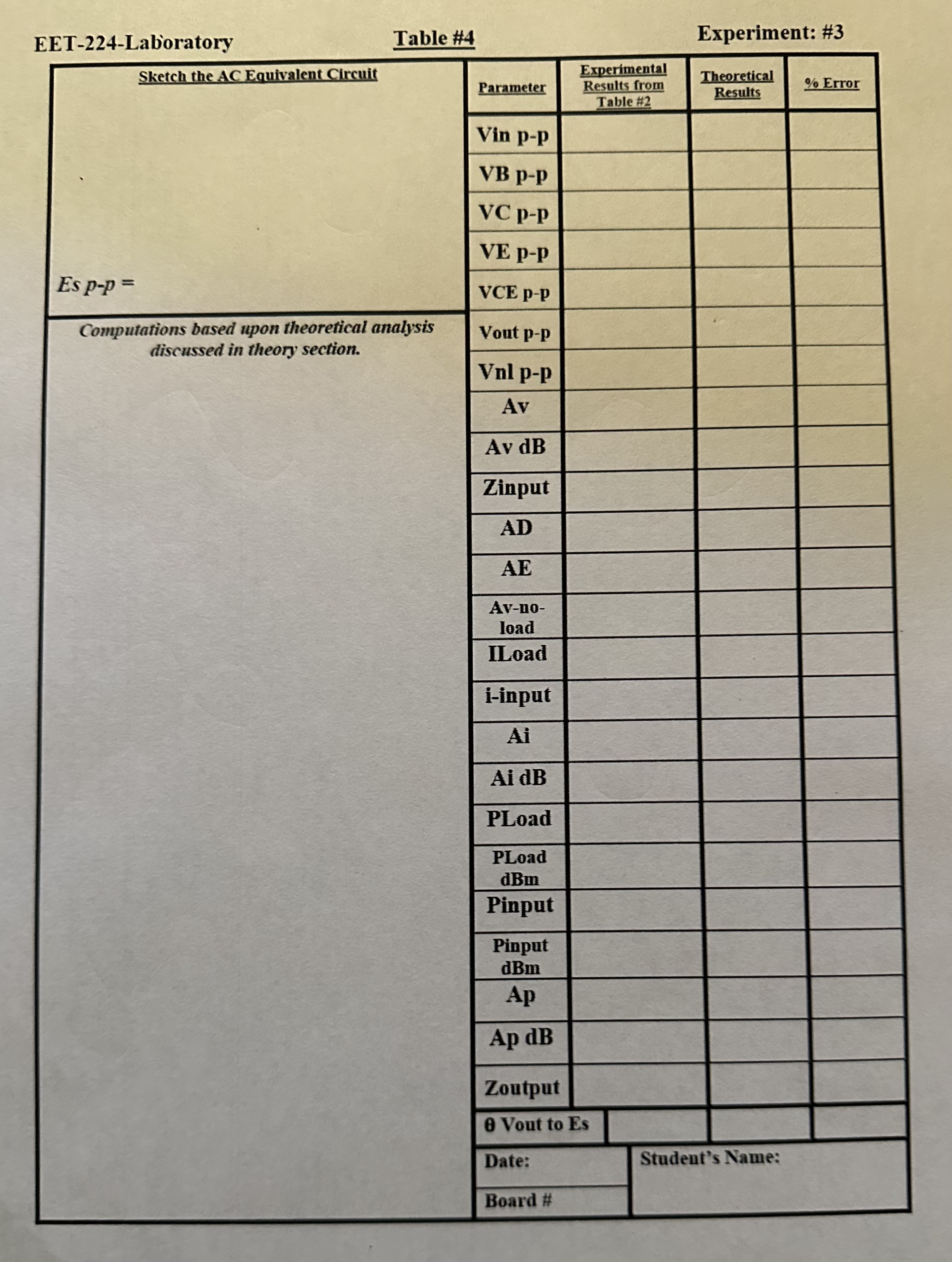 Figure \#1: CE Amp | Chegg.com