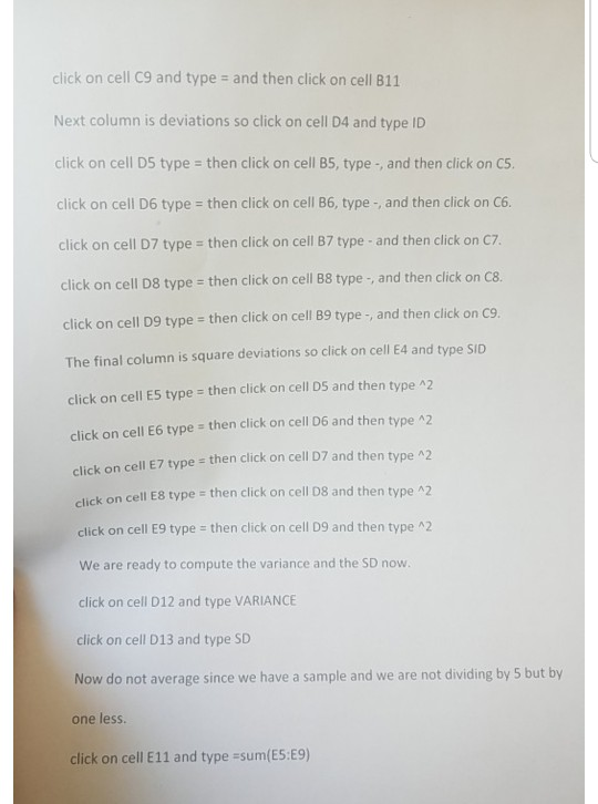 Solved Open the Excel program Suppose we want to know the | Chegg.com