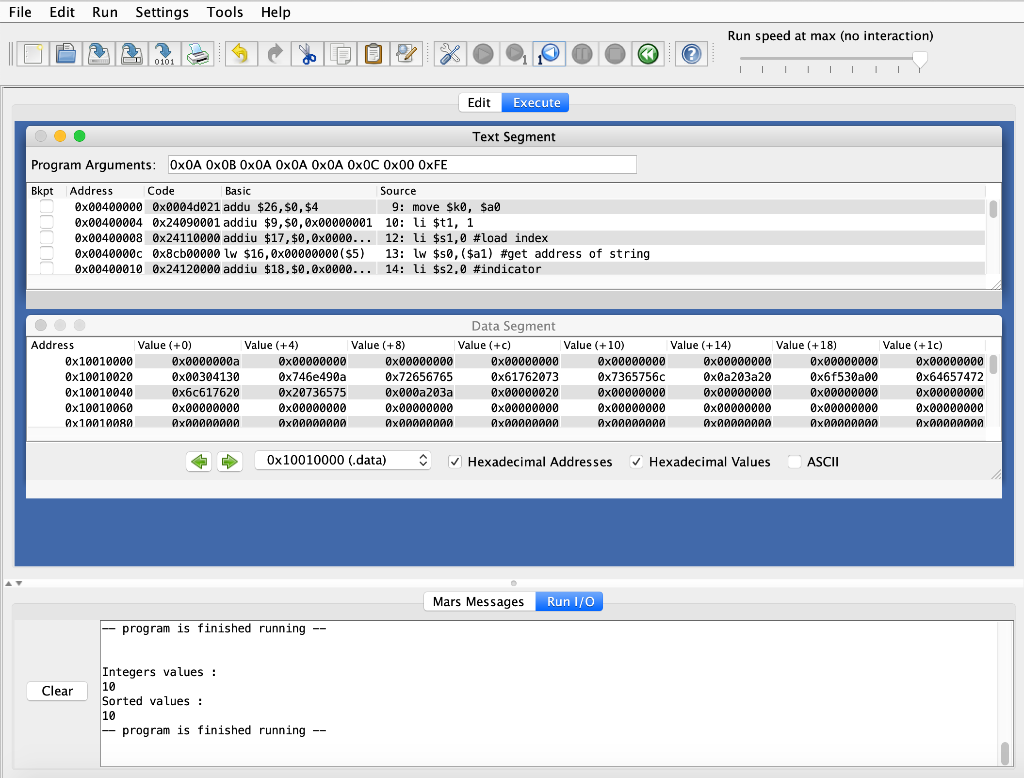 Solved Need Help Modifying the following MIPS code, | Chegg.com