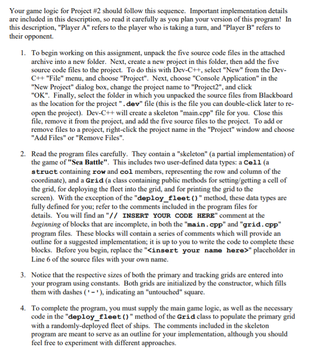 Solved C++ main.cpp and grid.cpp code need to be finished. | Chegg.com