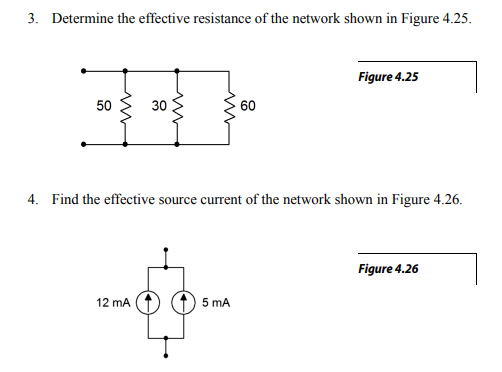 Solved 3. Determine the effective resistance of the network | Chegg.com