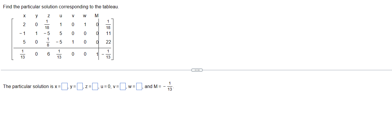 Solved Find the particular solution corresponding to the | Chegg.com