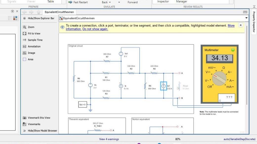 Solved To create a connection, click a port, terminator, or | Chegg.com