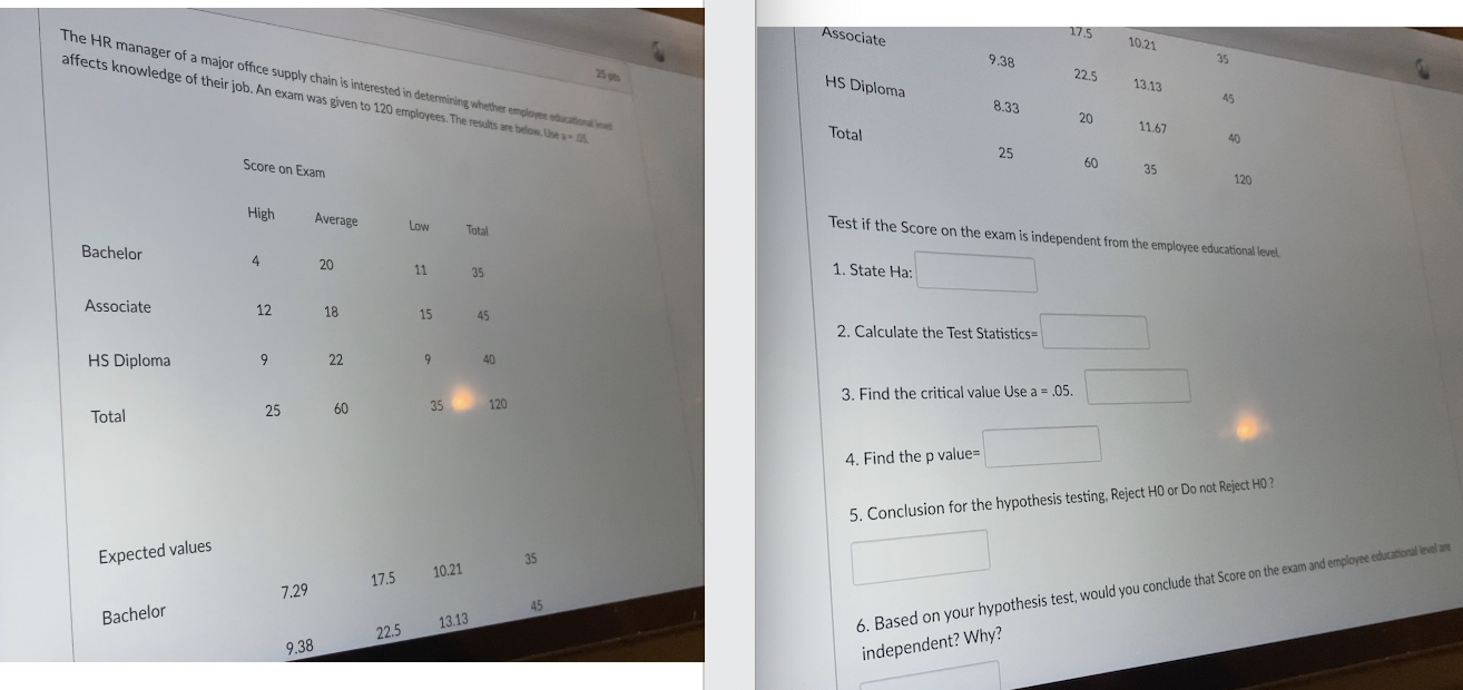 Solved image shows two questions. Underneath bachelor in the | Chegg.com