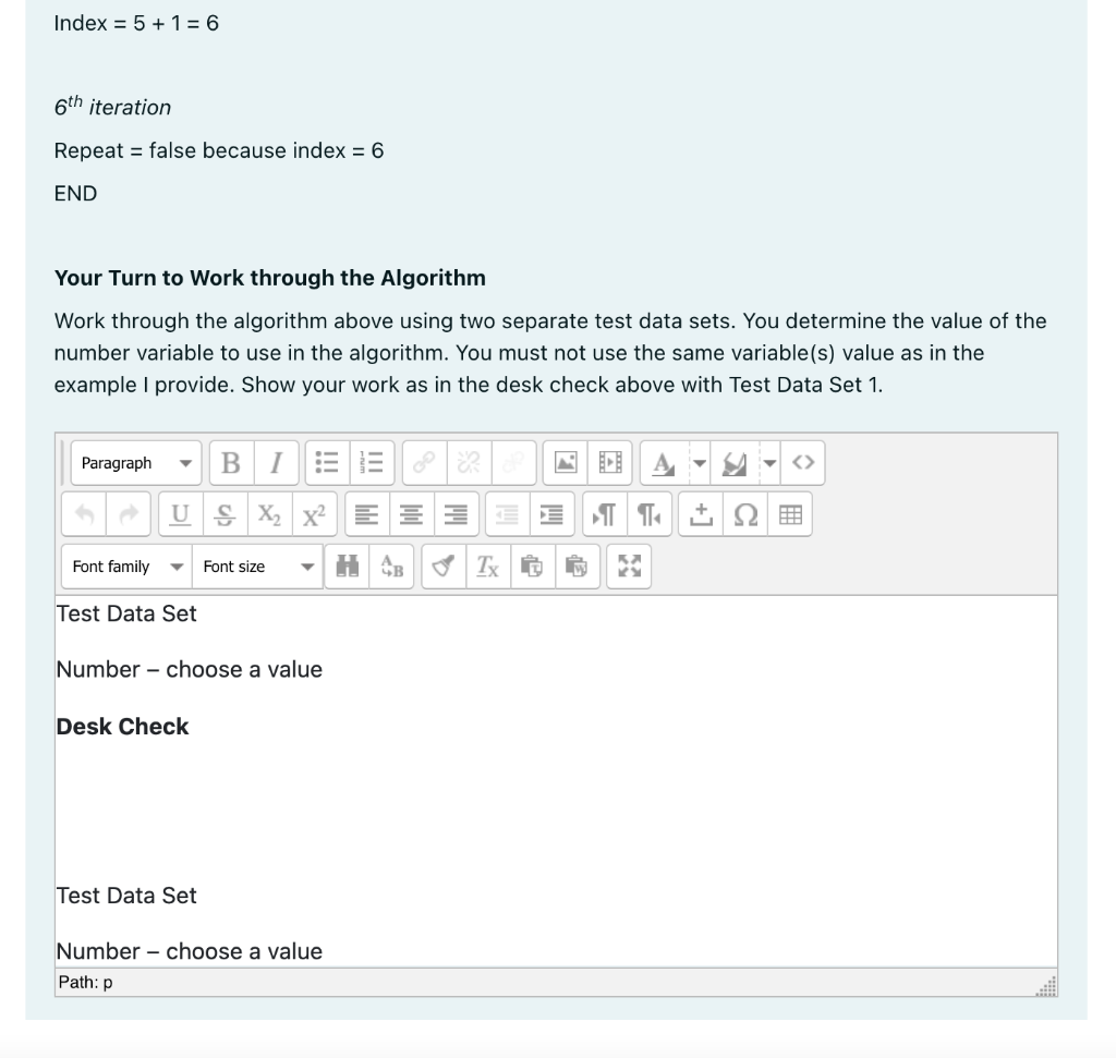 Solved Exercise 3 - Iterative Algorithm Consider the problem | Chegg.com