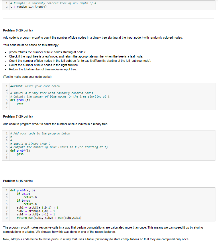 Solved Problem 5 (10 points) Use the Master's theorem to | Chegg.com