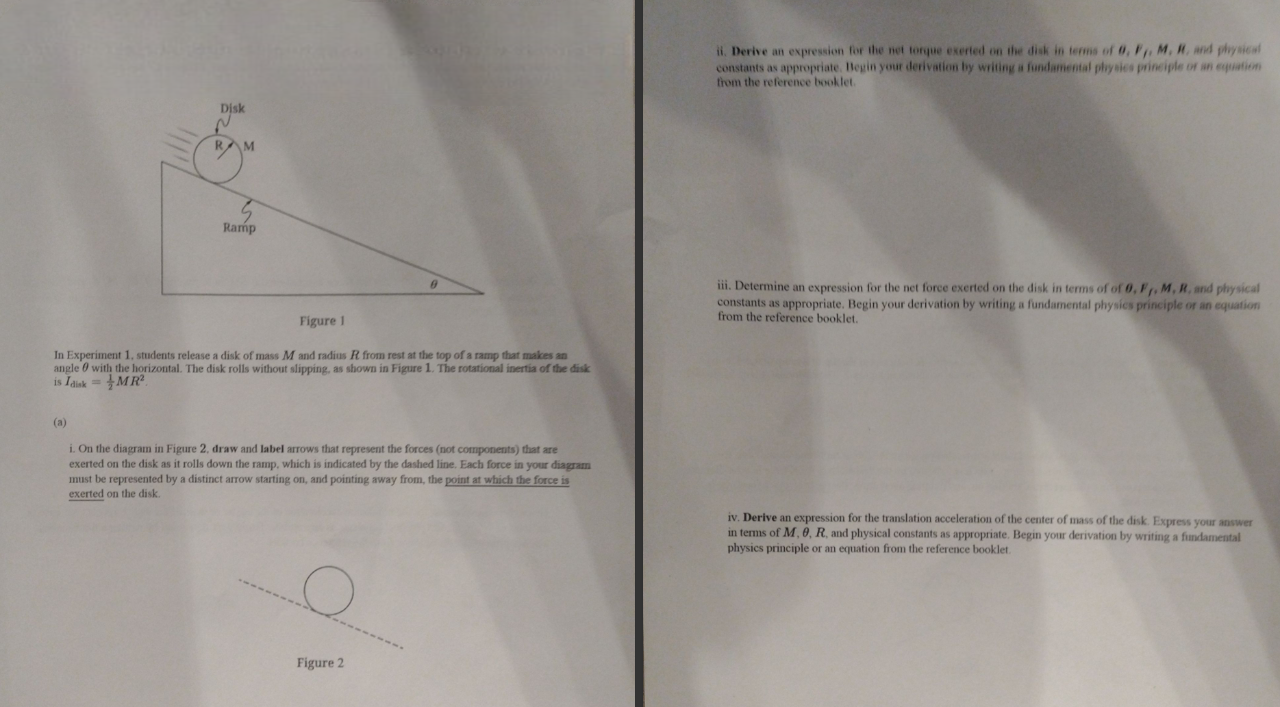 Solved ii. ﻿Derive an expression for the net torgue exerted | Chegg.com