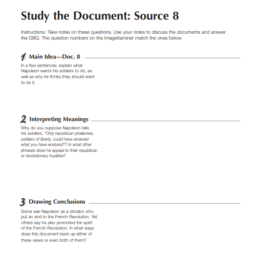 Primary Source Document 8 • Document 8. Heretofore | Chegg.com