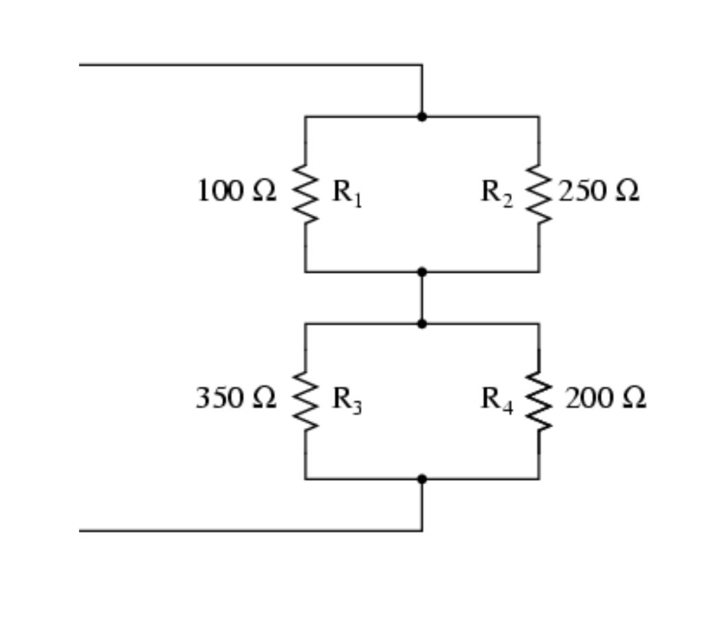 Solved Calculate the total effective resistance of the | Chegg.com