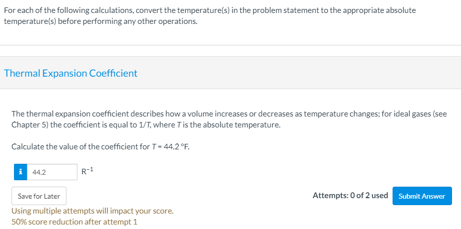 Solved For each of the following calculations, convert the | Chegg.com