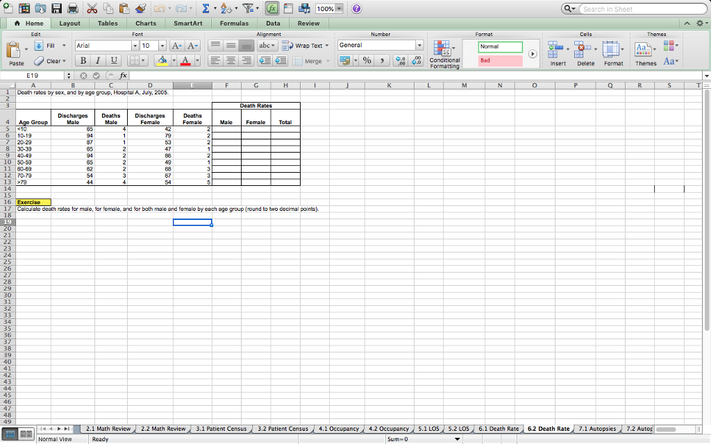 Solved Search in Sheet 솝Home | Layout Tables Charts SmartArt | Chegg.com