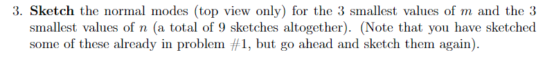 1. For a vibrating circular membrane with a fixed | Chegg.com