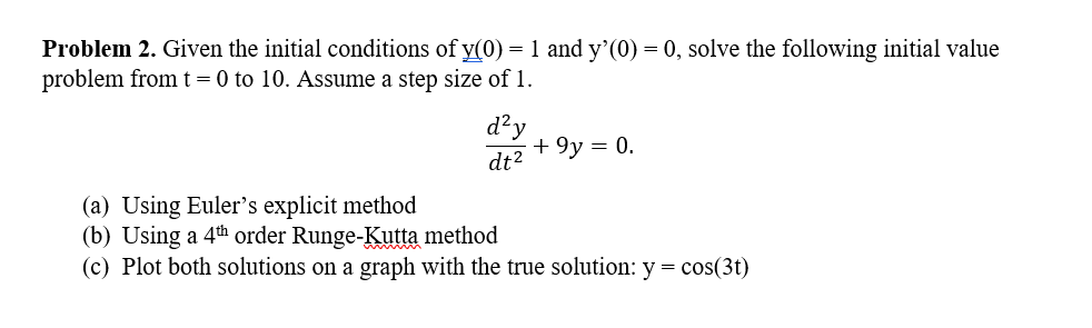 Solved Please solve by hand Problem 2. ﻿Given the | Chegg.com