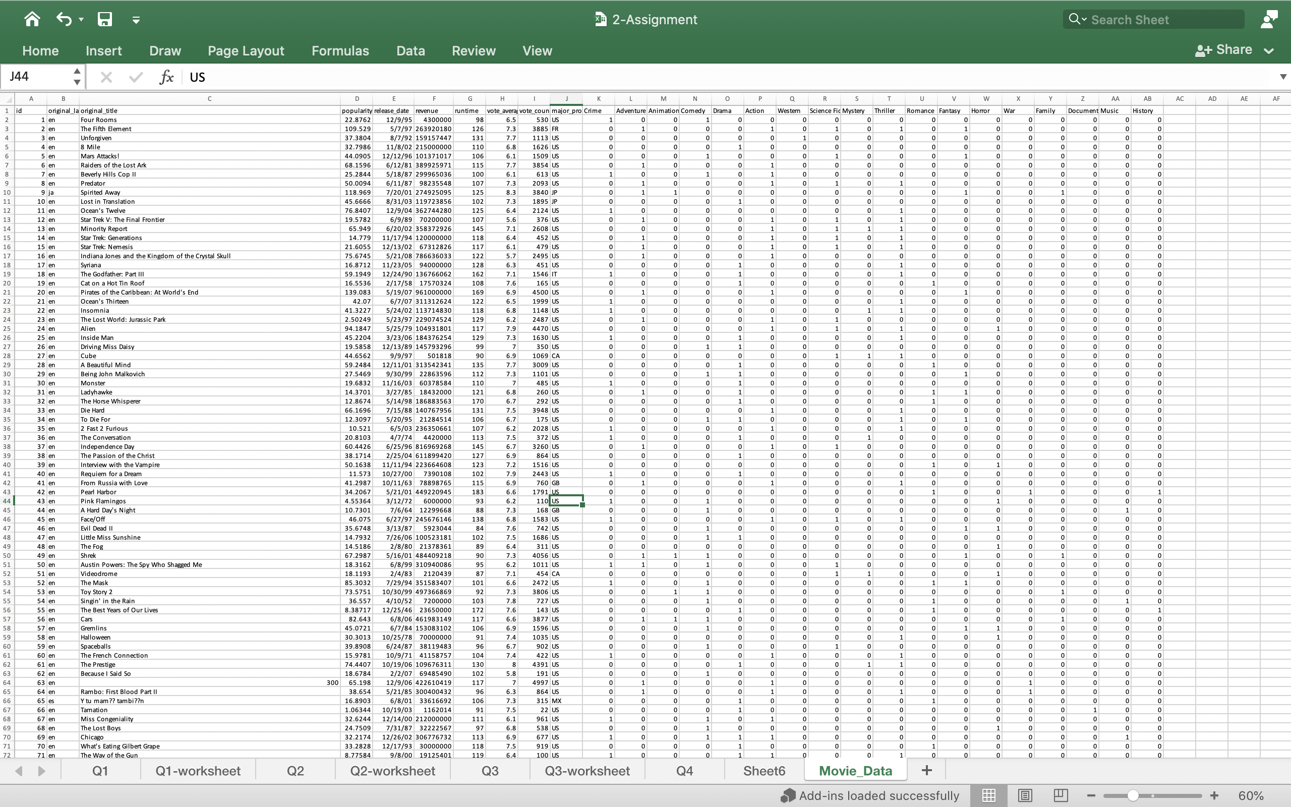 x 2-Assignment Qw Search Sheet Home Insert Draw Page | Chegg.com