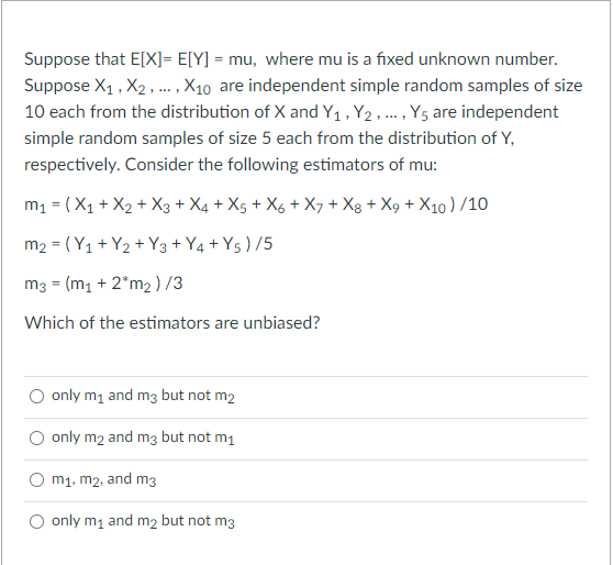 Solved Suppose X and Y are independent and identically | Chegg.com