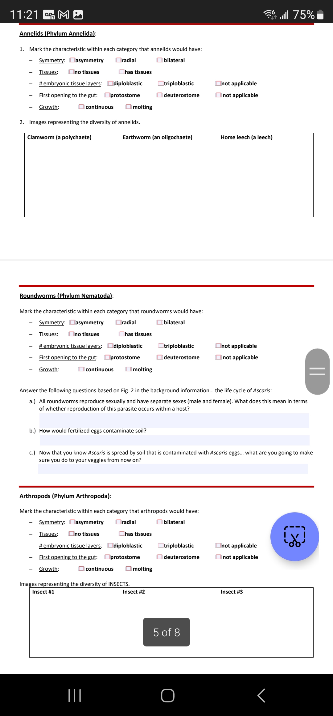 Solved Record your data and answers to questions within this | Chegg.com